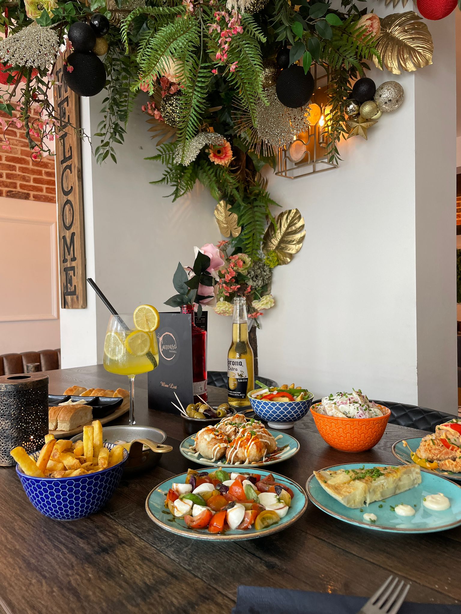 Tapas Restaurant & Cocktail Bar in Rainhill - Bar Carouse – carouserainhill